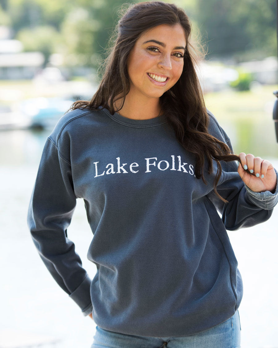 Crew Sweatshirt – Lake Folks Design